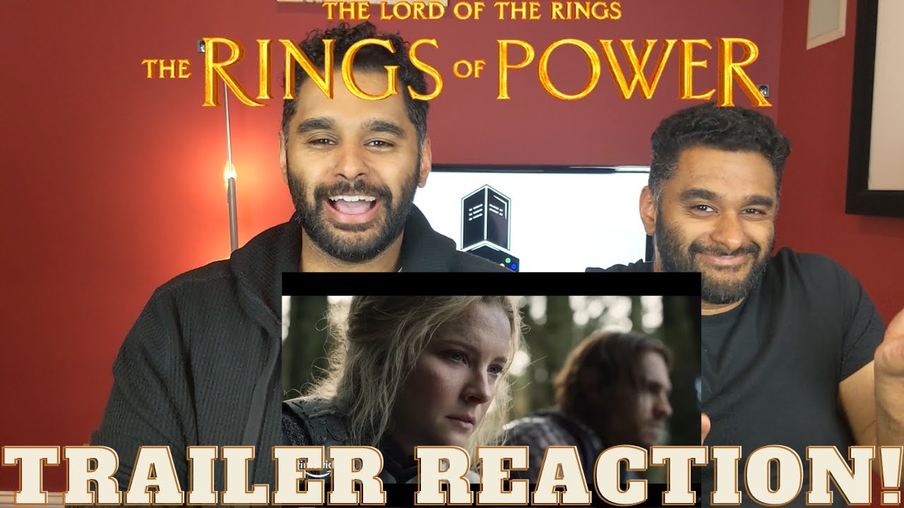 THE LORD OF THE RINGS: THE RINGS OF POWER TRAILER REACTION | TWINS REACT AND REVIEW - YouTube