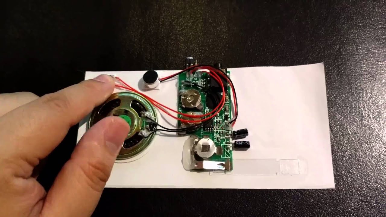 REC DEMO (MIC) REC120 w AUDIOPORT - YouTube