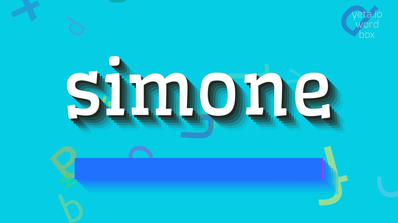 How to say "simone"! (High Quality Voices) - YouTube