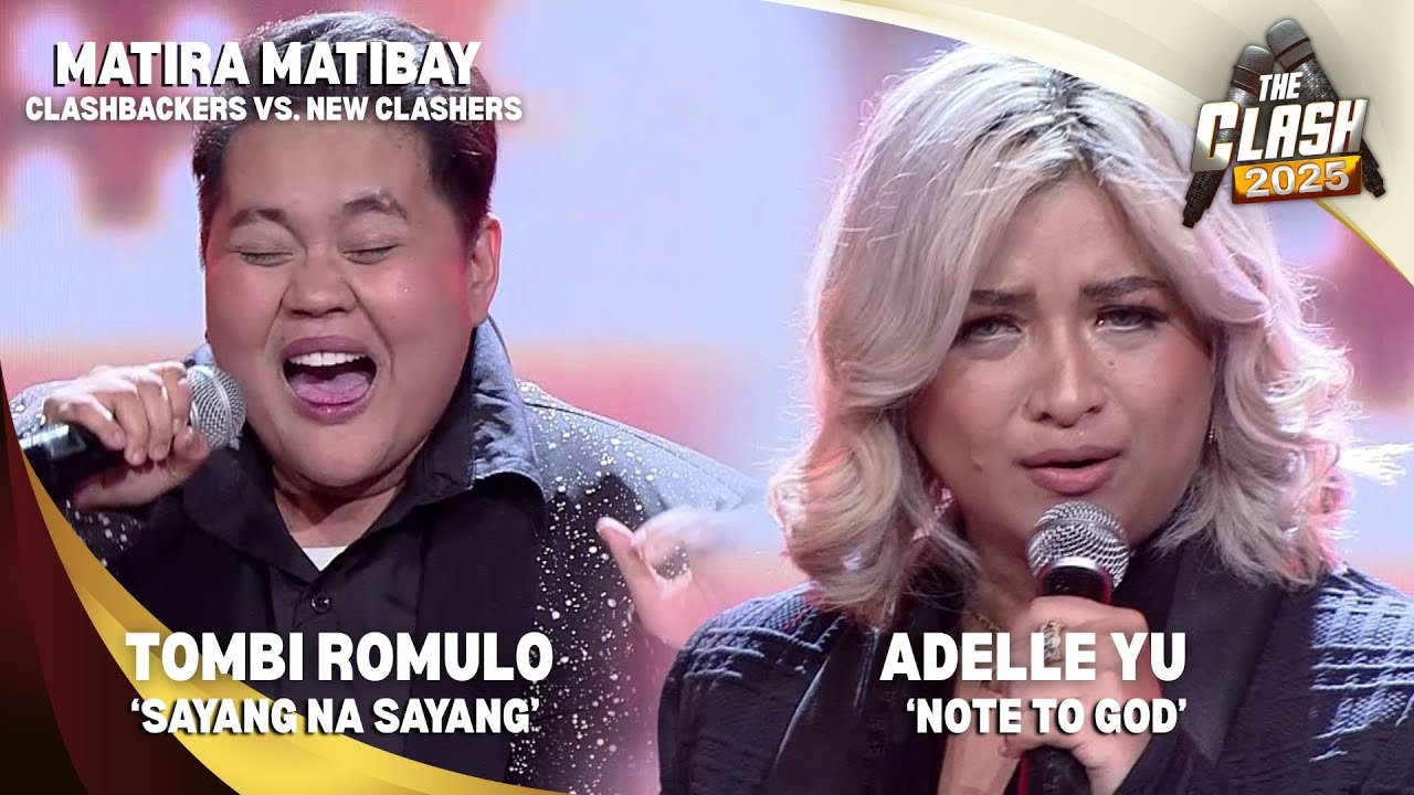 Tombi Romulo vs. Adelle Yu (Matira Matibay) | The Clash 2025 - YouTube