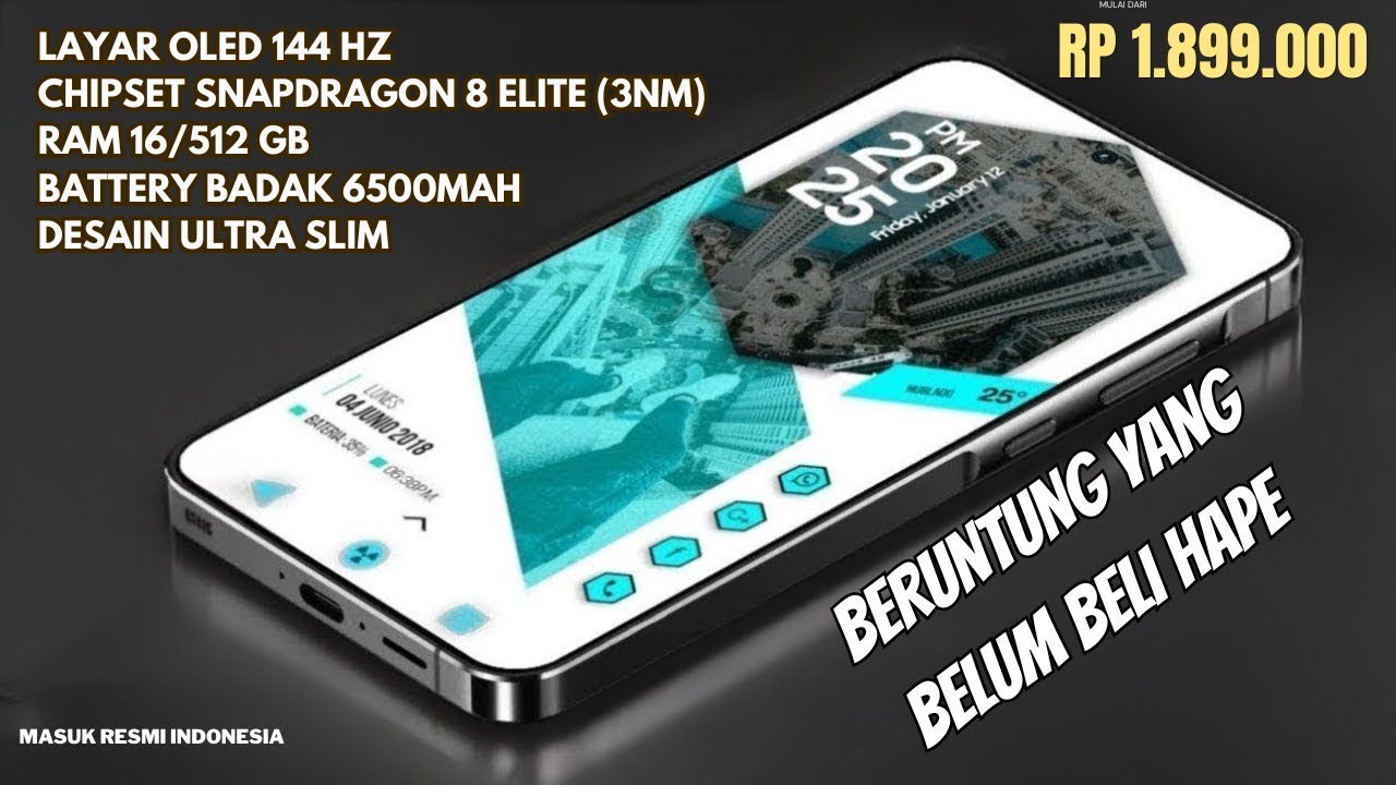 RACUN BARU!! RAM 16/512 GB - HP YANG AKAN RILIS AKHIR TAHUN 2024 - YouTube