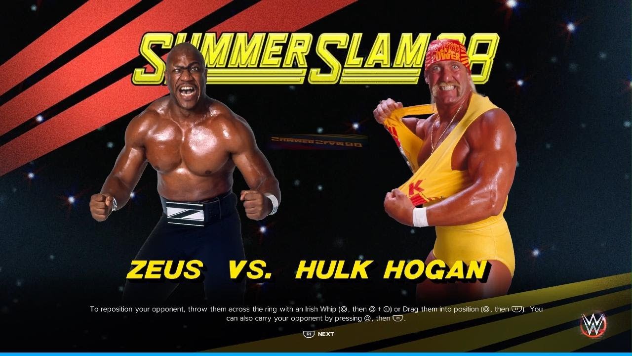 WWE 2K23 Hulk Hogan vs. Zeus - YouTube