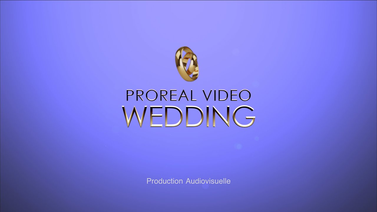 PROREAL VIDEO WEDDING INTRO - YouTube