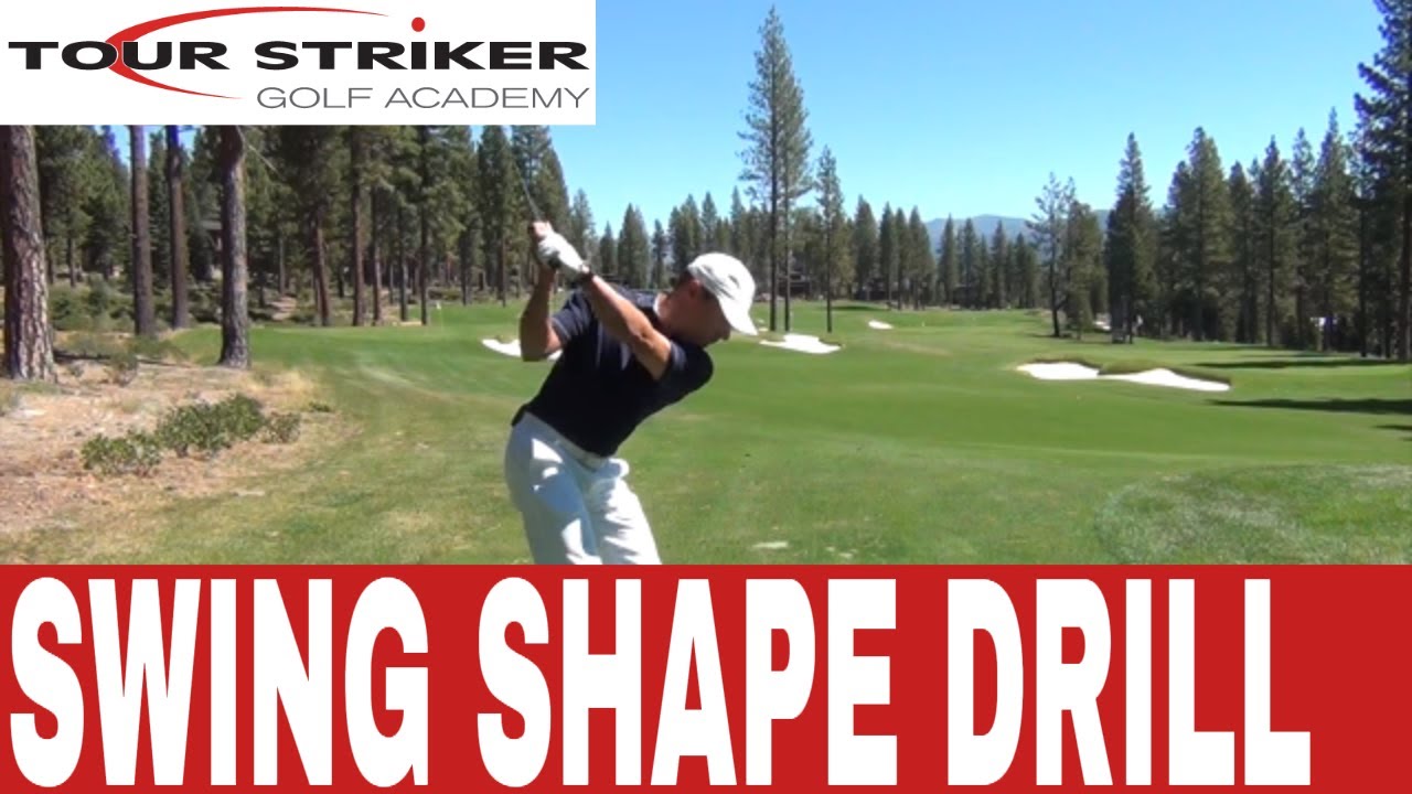 Swing Shape Anti "Over The Top" Drill | Martin Chuck, Tour Striker Golf ...