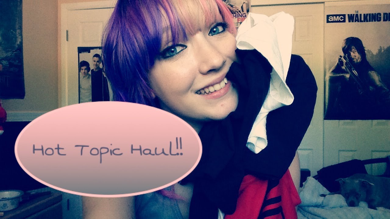 Hot Topic Haul Youtube
