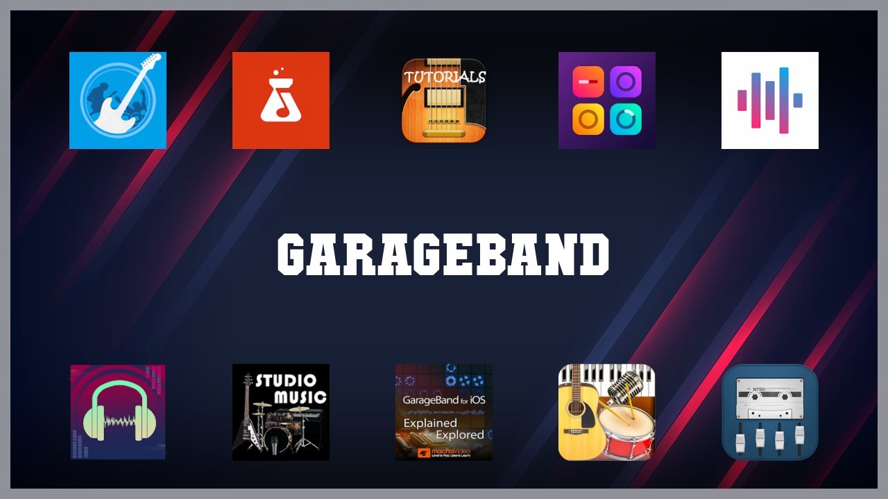 Popular 10 Garageband Android Apps - YouTube