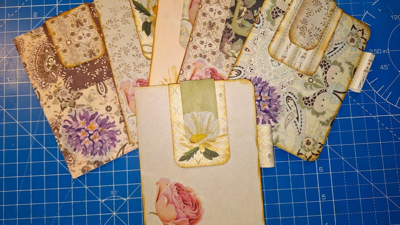 6 x 6 papers Stash busting folio - YouTube