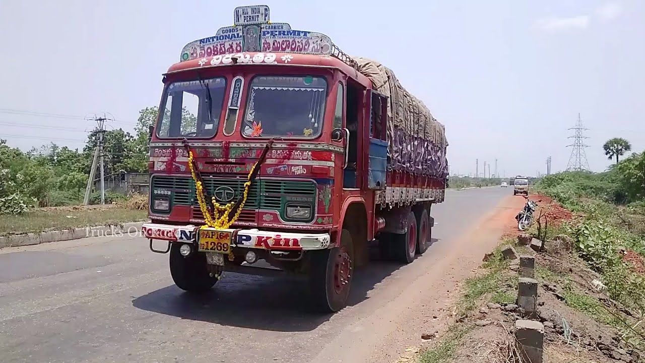 Indian Heavy Duty Trucks Are Running On The Road | Truck Videos | Lorry ...