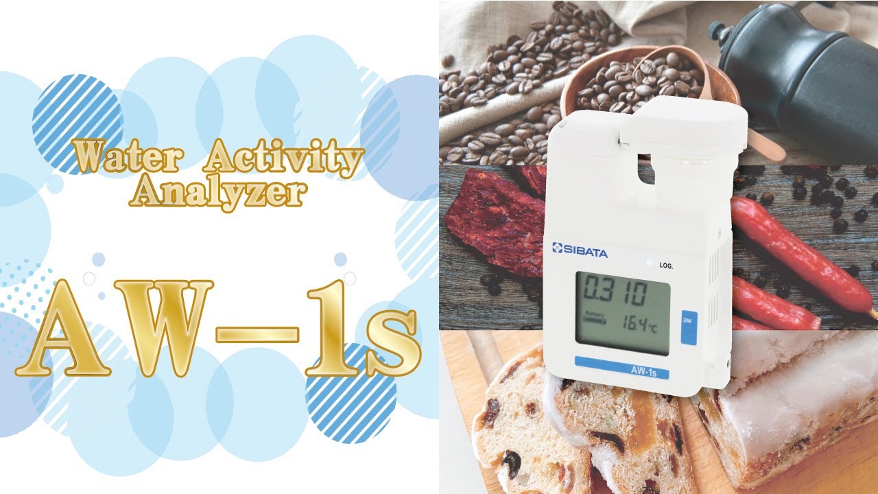 [Introduction video] Water Activity Analyzer AW-1s - YouTube