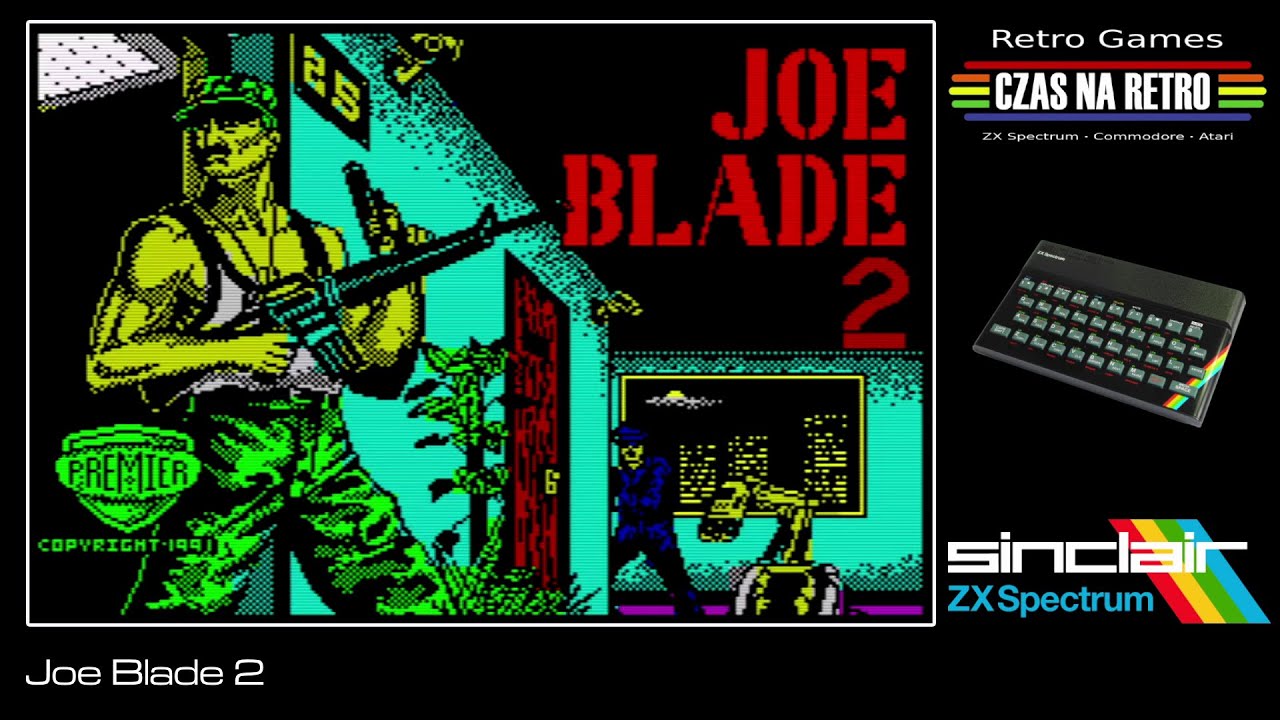 Joe Blade 2 (1988) - ZX Spectrum - YouTube