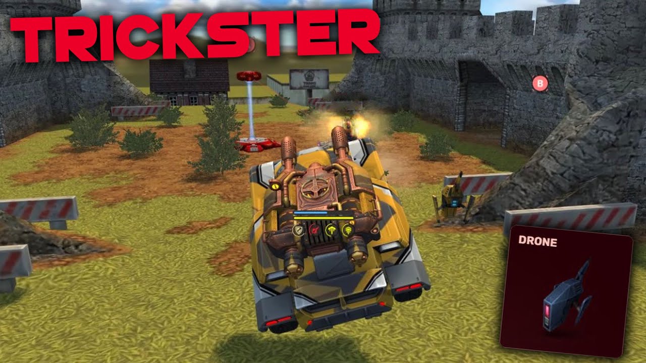 The Most Enjoyable Drone in Tanki Online - YouTube