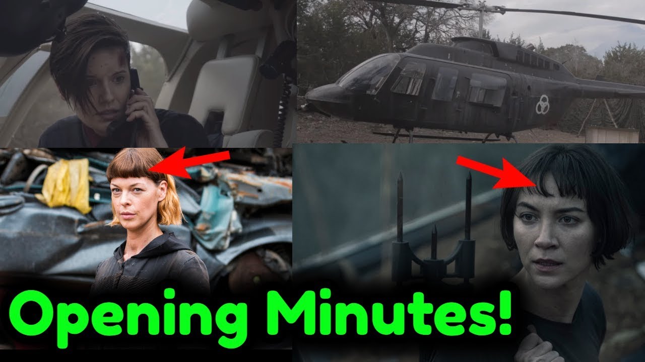 FTWD Season 5 Episode 5 'Althea Rick Helicopter Scene + Jadis CRM ...