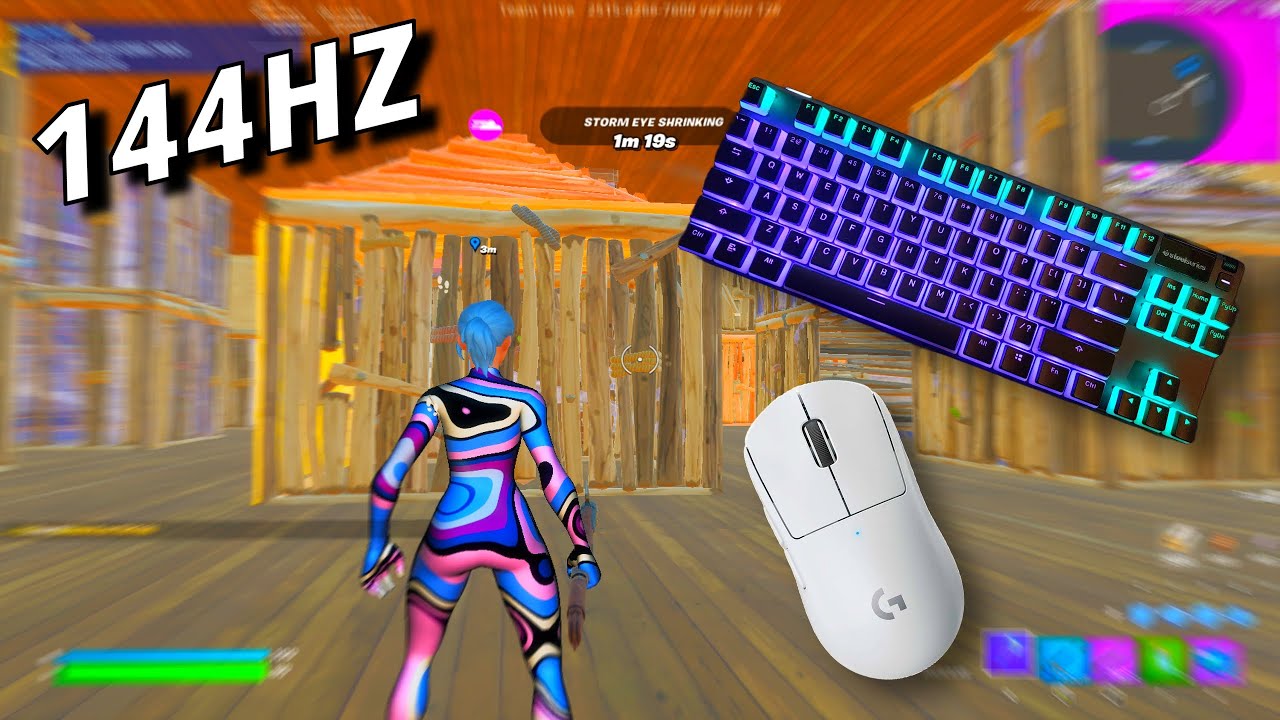 Steelseries Apex Pro TKL ASMR Chill😴Satisfying Box Fight Gameplay📦| 144 ...