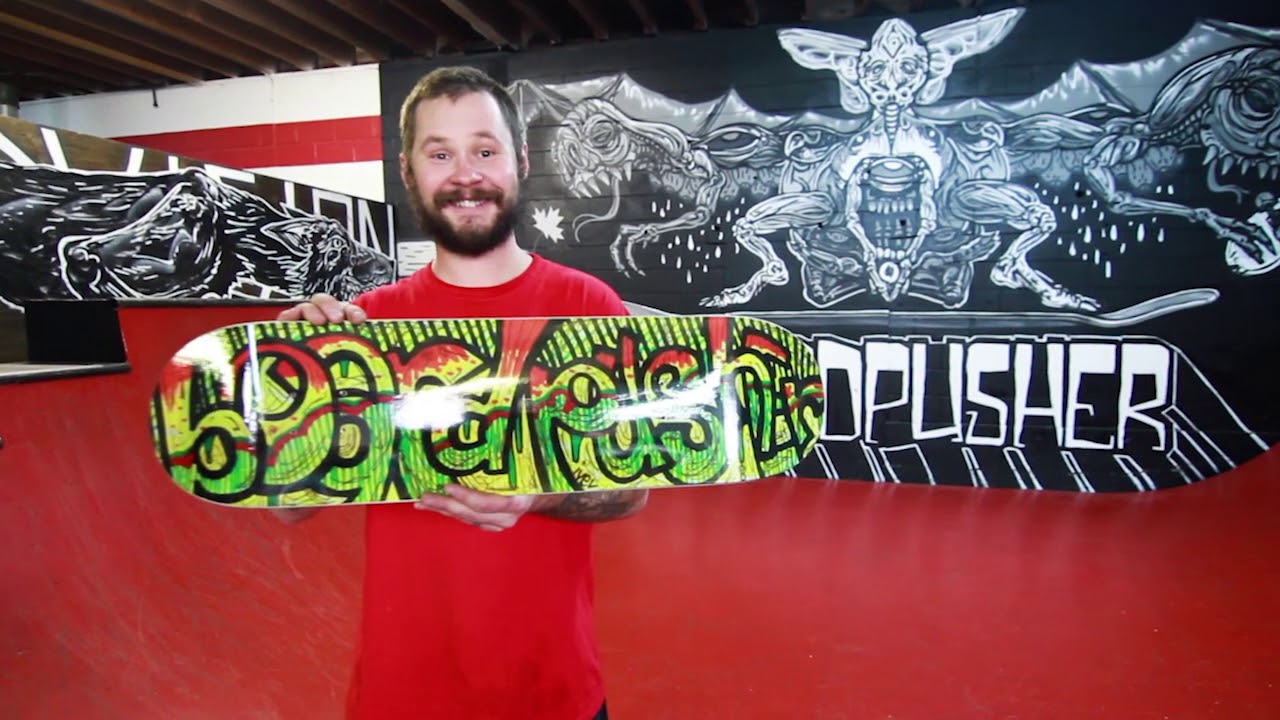 A New Way to Create a Custom Skateboard at BoardPusher.com - YouTube