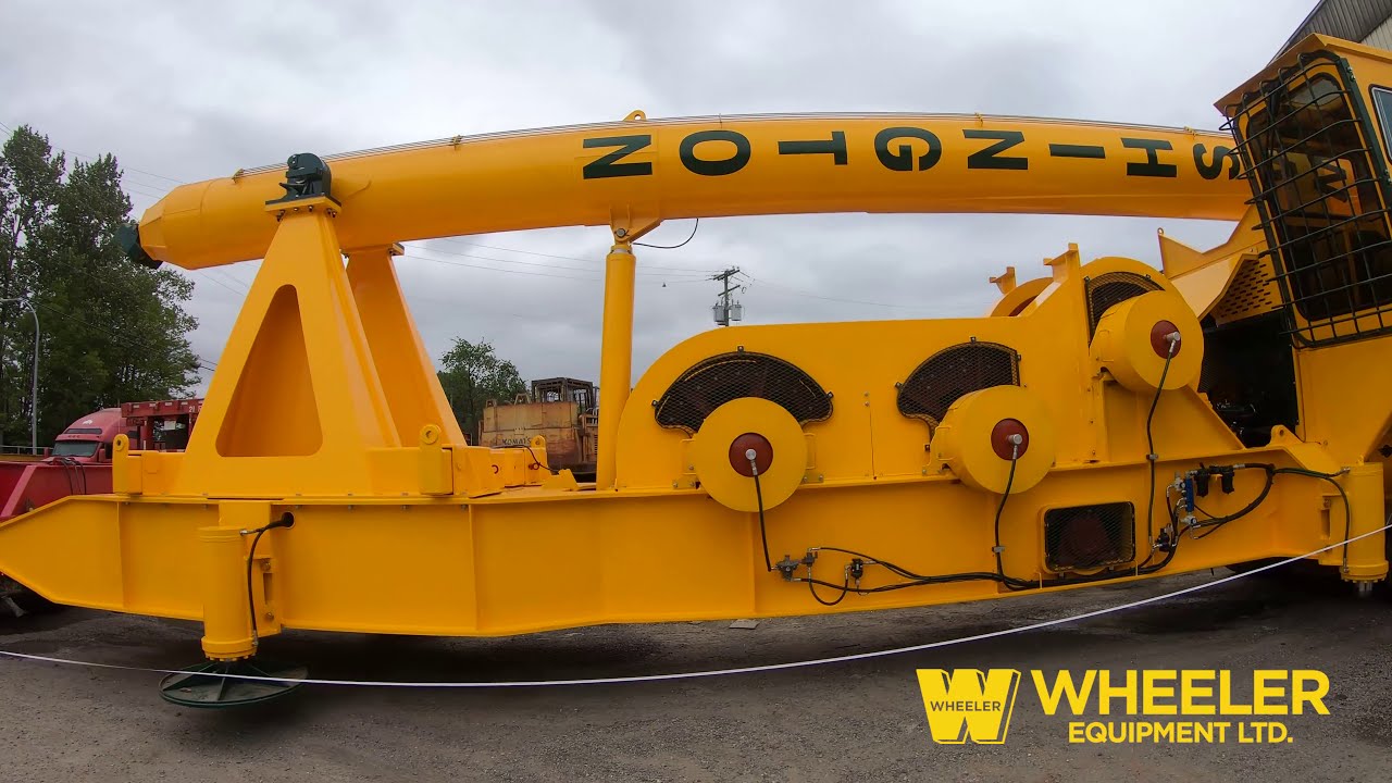 Wheeler Equipment Ltd, Skyline excavator #WHEELERDRAGLINES - YouTube