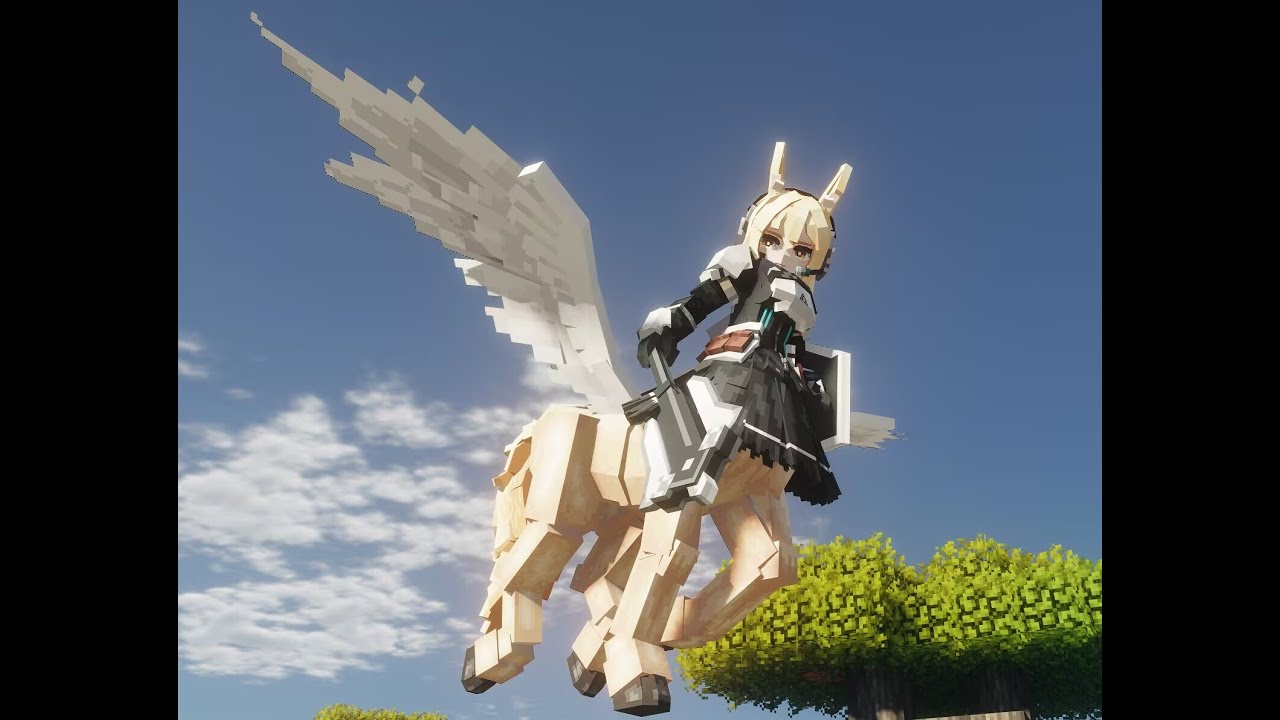 【Minecraft Model Sharing】Centaur Nearl - YouTube