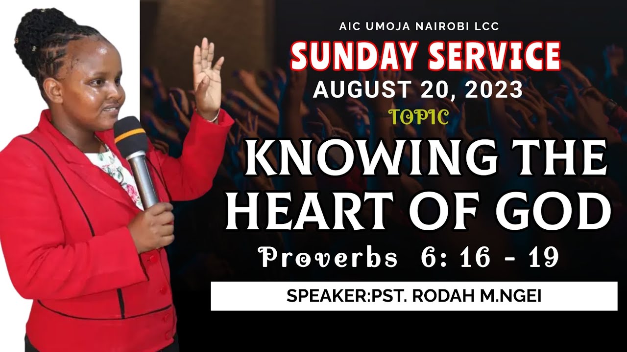 Knowing the Heart of God || Pst. Rodah Ngei - YouTube
