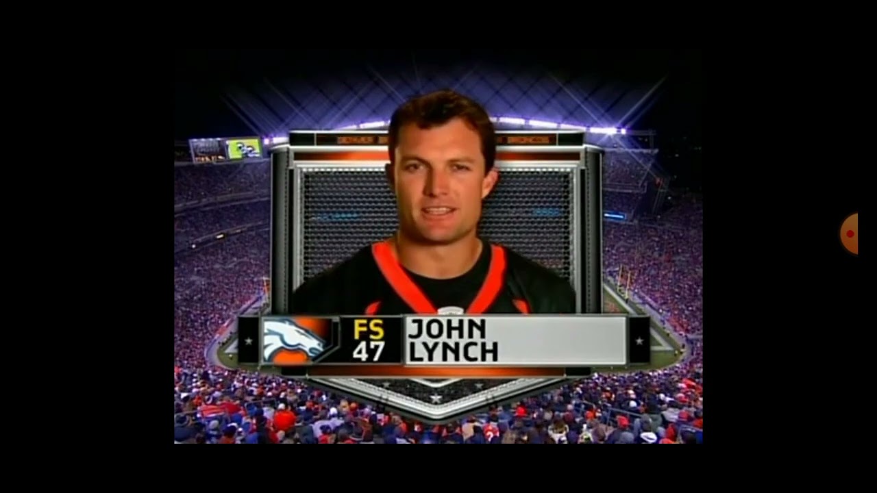 2006 NBC Sunday Night Football Player Introduction Week 11 : SD VS DEN ...