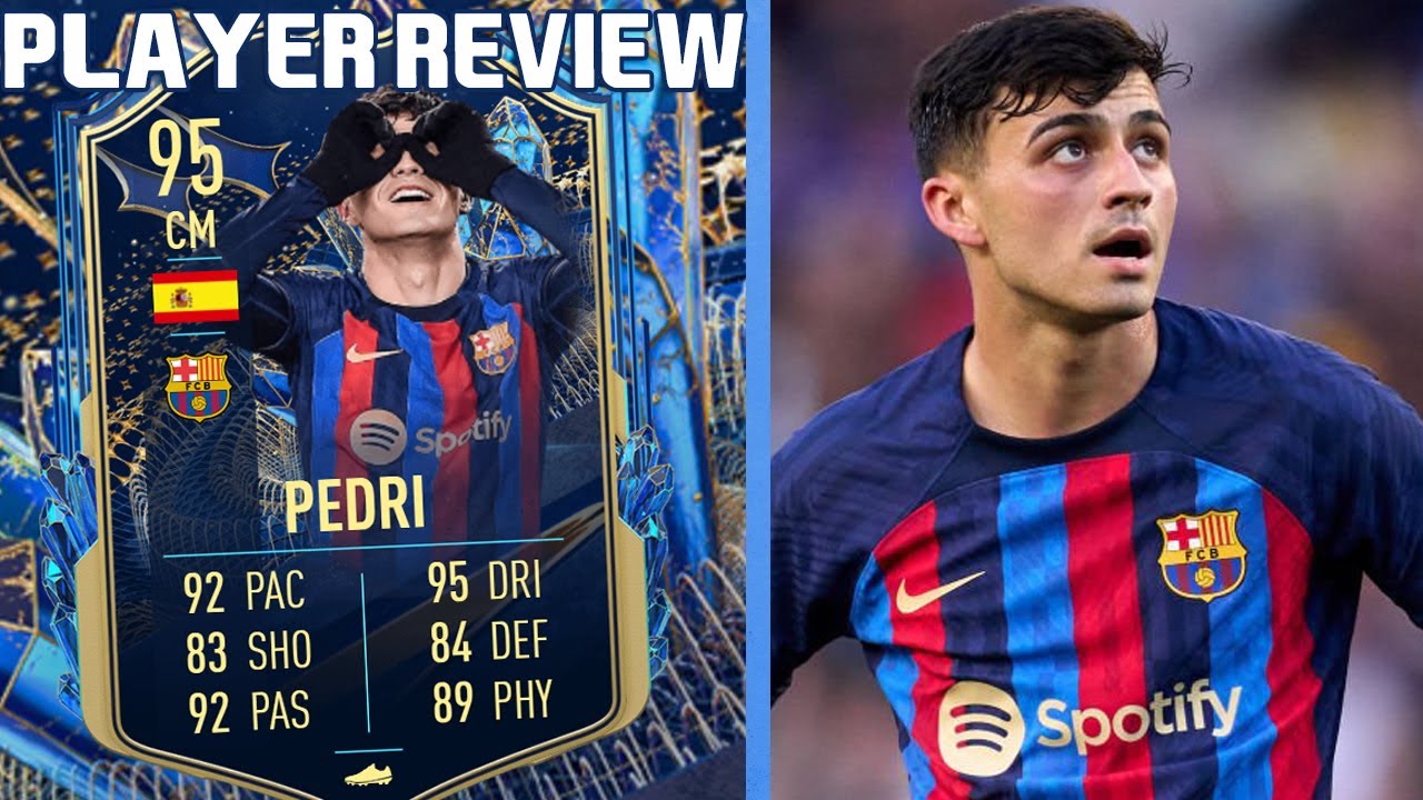 THE BEST! ⭐️ 95 TOTS PEDRI PLAYER REVIEW! FIFA 23 ULTIMATE TEAM - YouTube