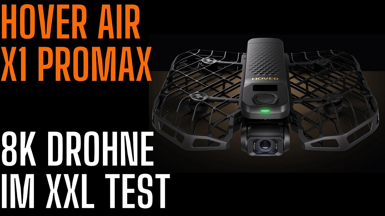 Innovativer Allrounder mit 8k - HOVERAir X1 PROMAX REVIEW XXL - YouTube