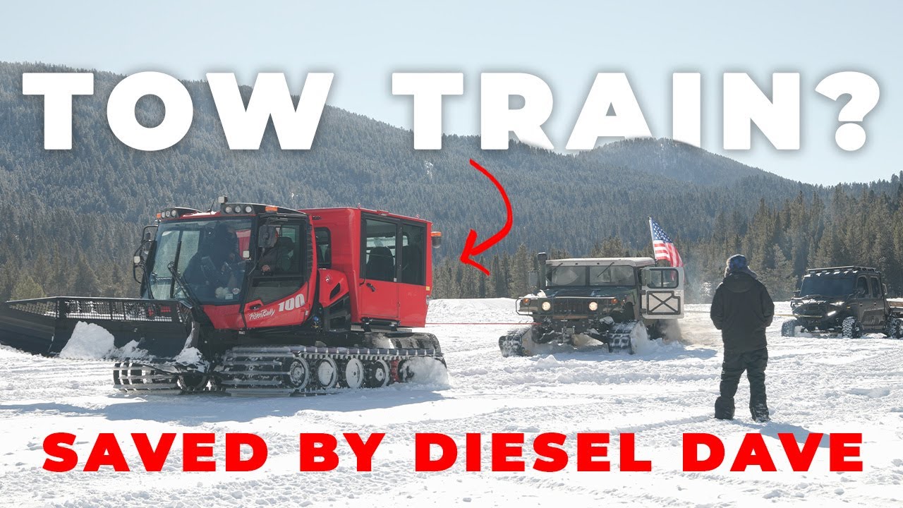 Hans Stuck, Stressed & Snowed In! Diesel Dave to the Rescue with the ...