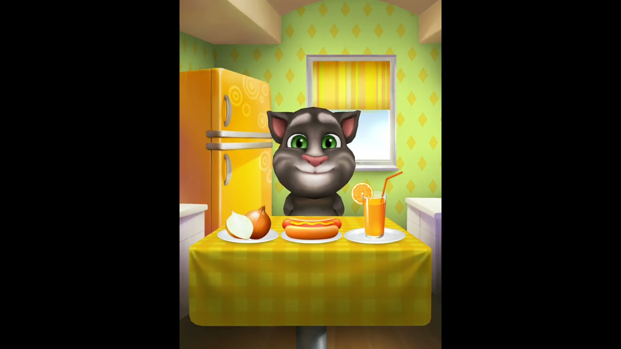 [My Talking Tom] FOOD FRENZY - YouTube
