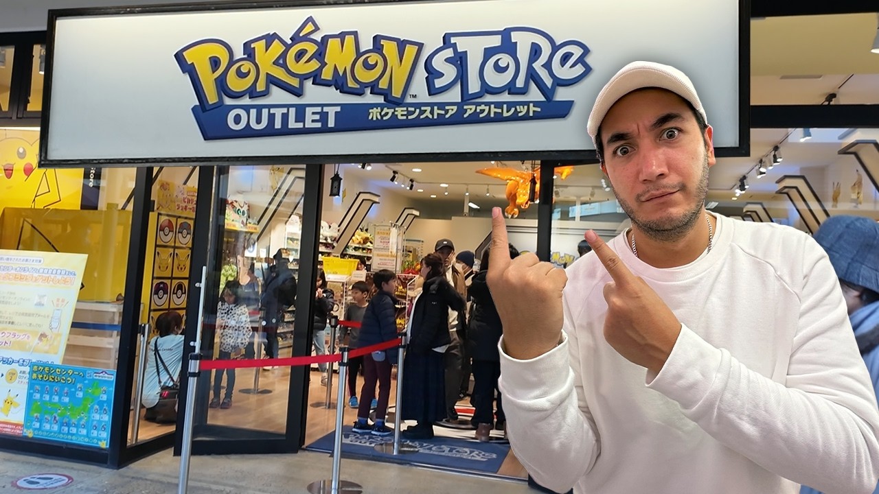 Asi es un OUTLET de POKEMON (Mi primera vez) - YouTube