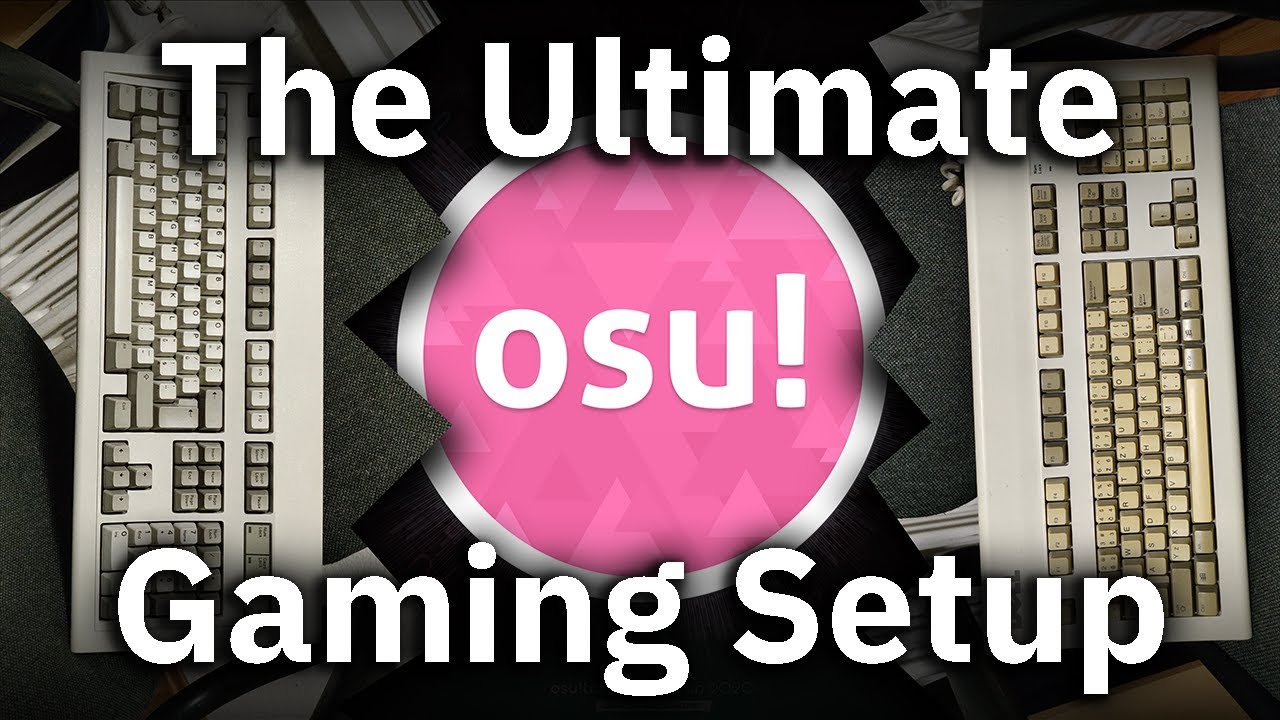 The Ultimate osu! Gaming Setup ft. Thinkpad X220T + IBM Model M (eng ...
