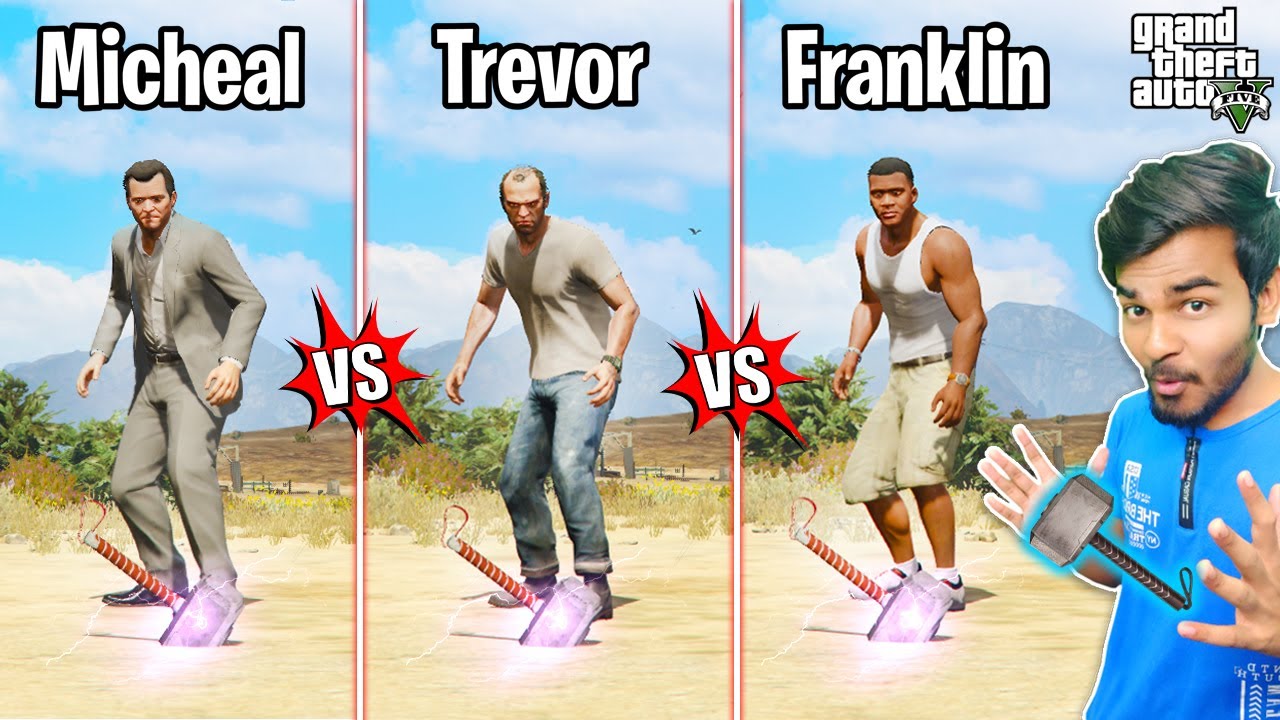 FRANKLIN Becomes THOR in GTA 5 | Gta 5 tamil | Gta 5 Thor Mod | Gta ...