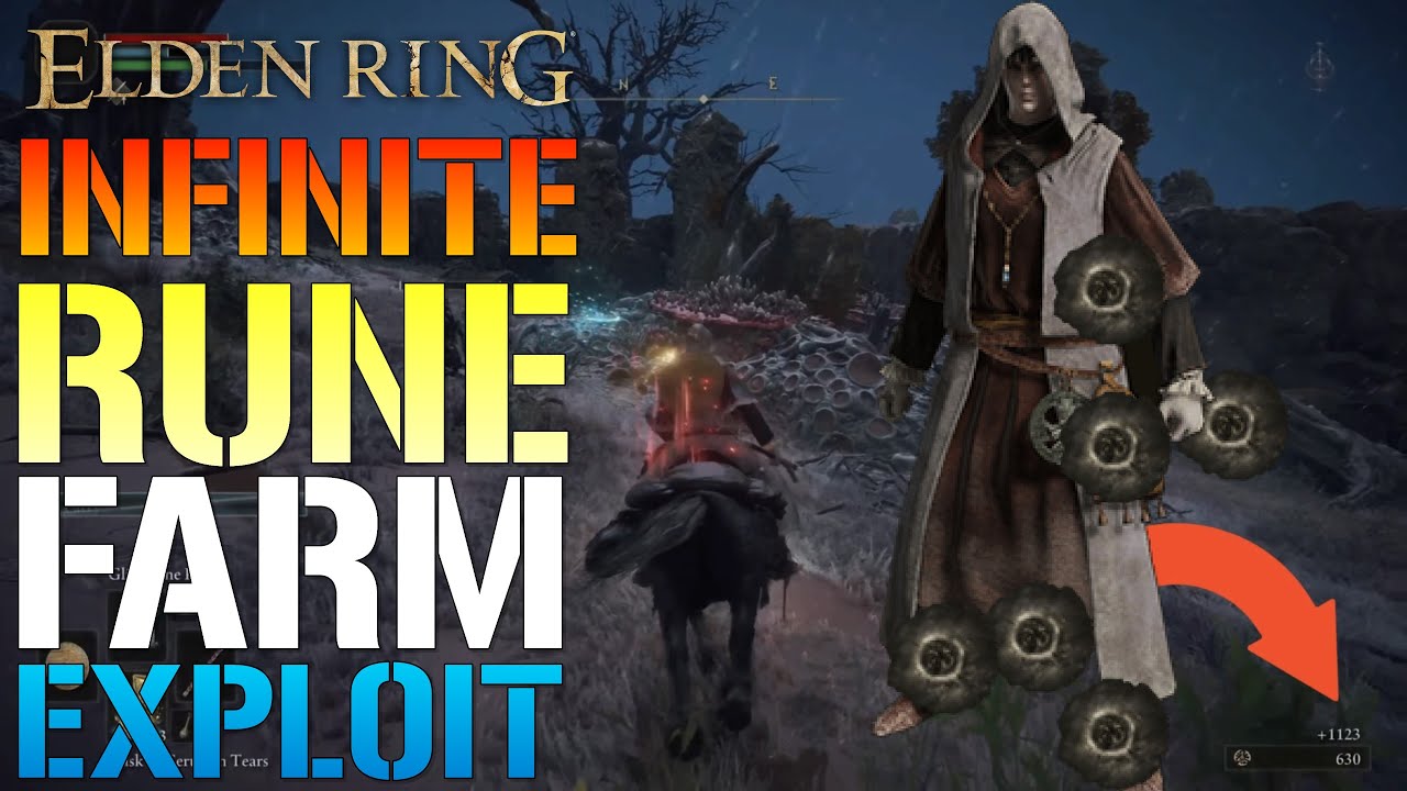 Elden Ring: INFINITE RUNE! Farming EXPLOIT! 100,00k Runes Per HOUR! DO ...