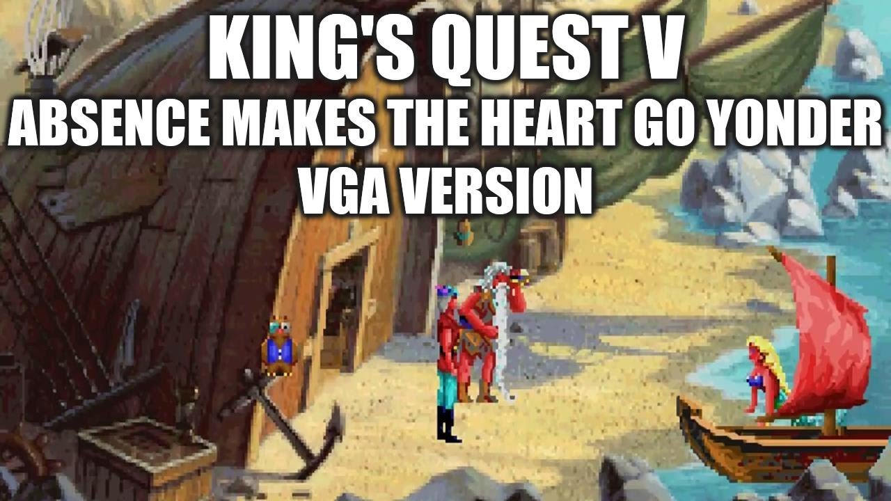 KING'S QUEST V (VGA Version) Adventure Game Gameplay Walkthrough - No ...