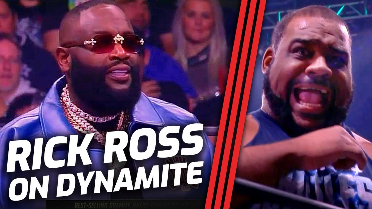"You A Big Motherf*cker" Rick Ross' Unforgettable AEW Dynamite ...