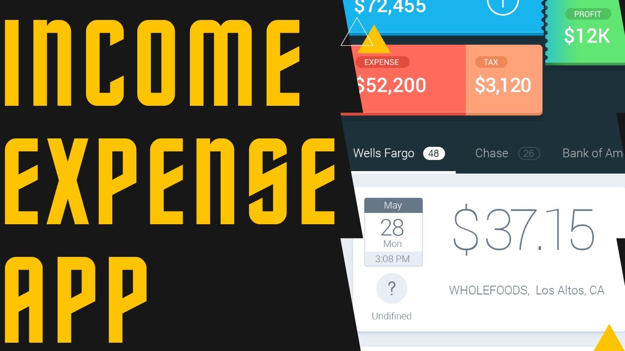 Income Expense App - YouTube
