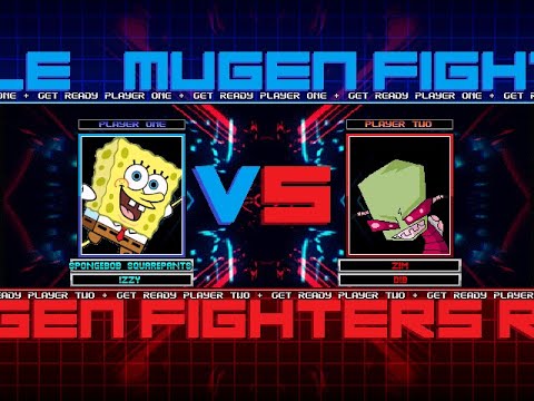 Mugen 4v4 (Request) Team Spongebob Squarepants Vs Team Zim