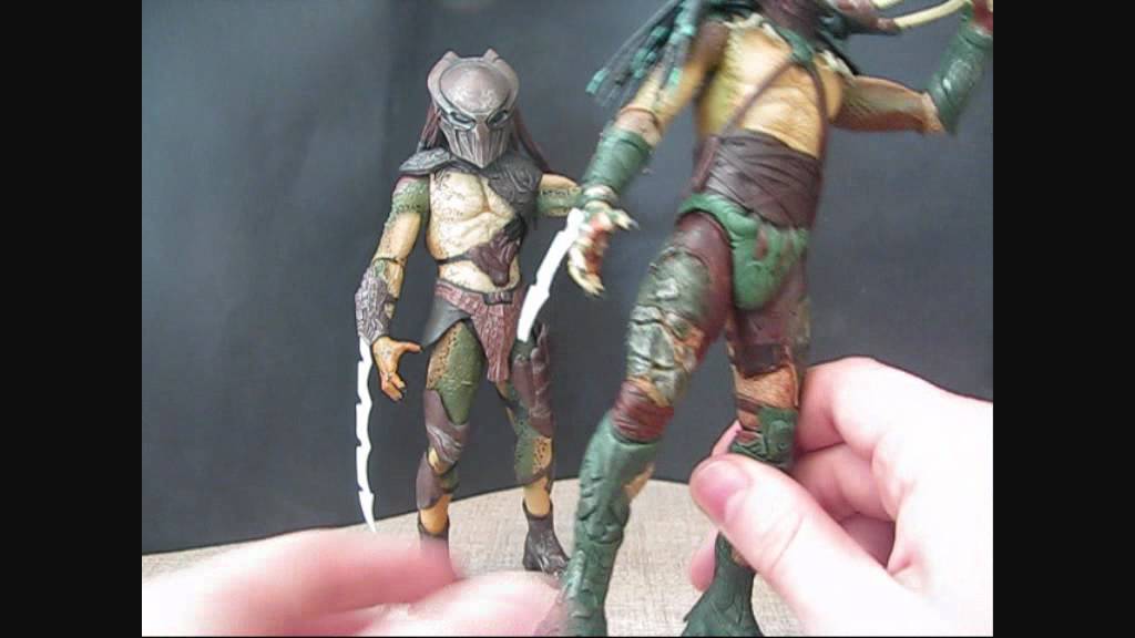 SRoS - NECA Predators Series 1 & 2 Falconer and Tracker - YouTube