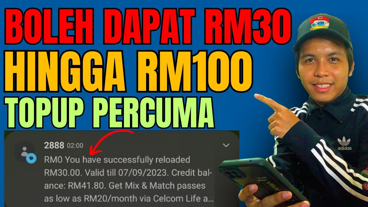 Cara Dapat Top Up Free Celcom Maxis Digi TuneTalk uMobile Xox - YouTube