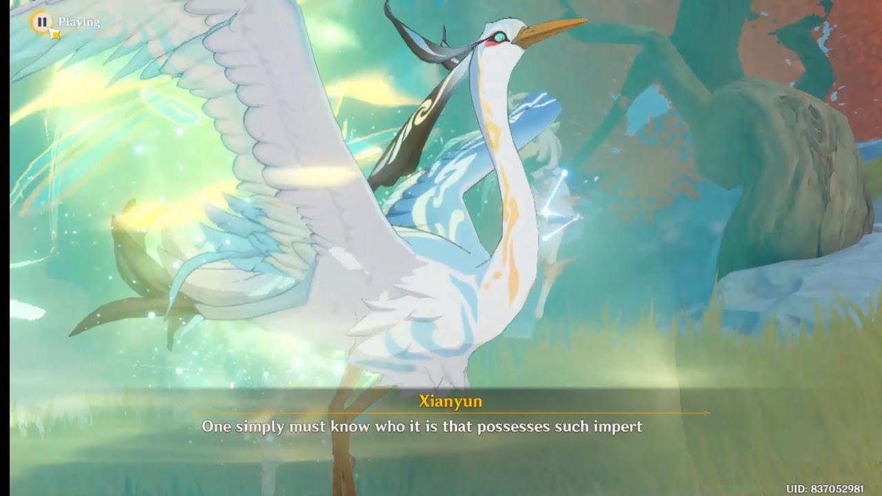 Xianyun transformed into Cloud Retainer in front of her disciples ...