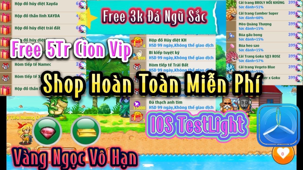 NRO LẬU|SEVER MỚI NHẤT|Mới Mở Test Sv2|Free Toàn Bộ|Free SKH|Vàng Ngọc ...