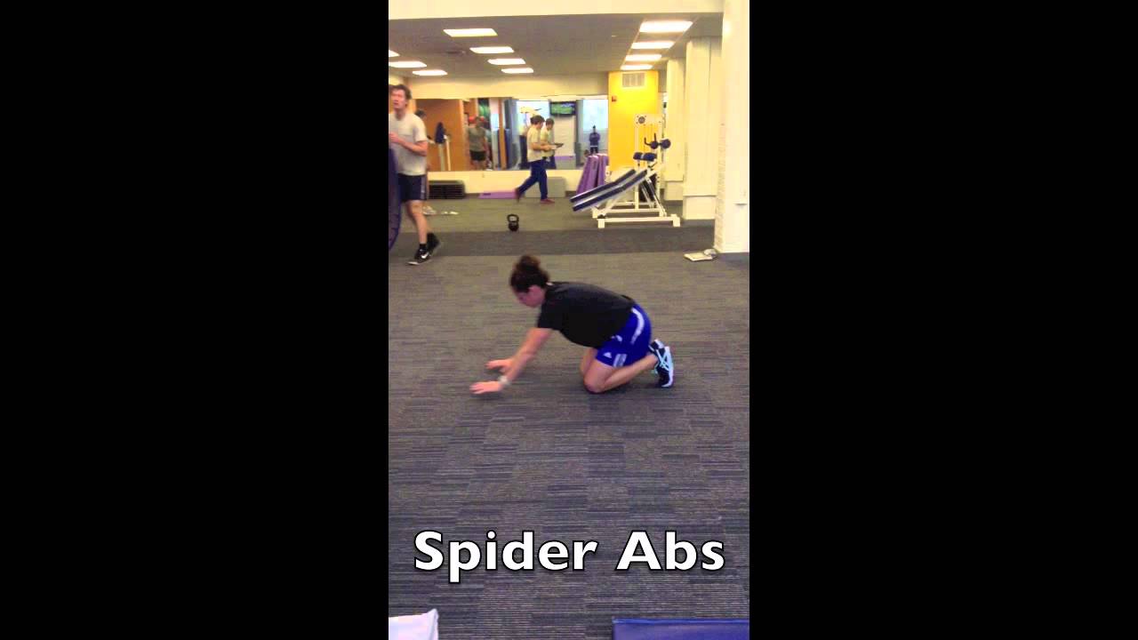 Spider Abs - YouTube