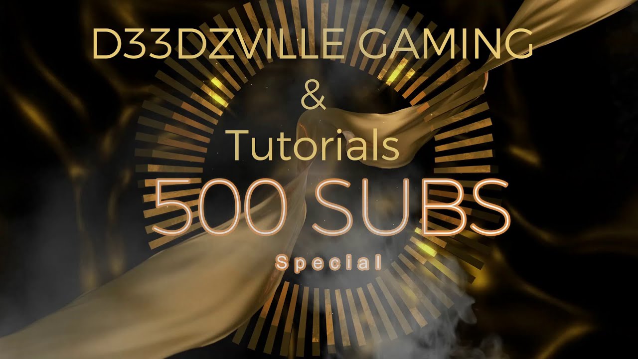 500 SUBS Special - YouTube