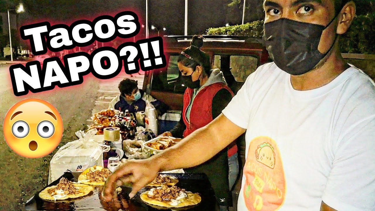 TIPPING $100 Dollars To TACOS NAPO - Street Food Mexico - I FOUND THEM ...