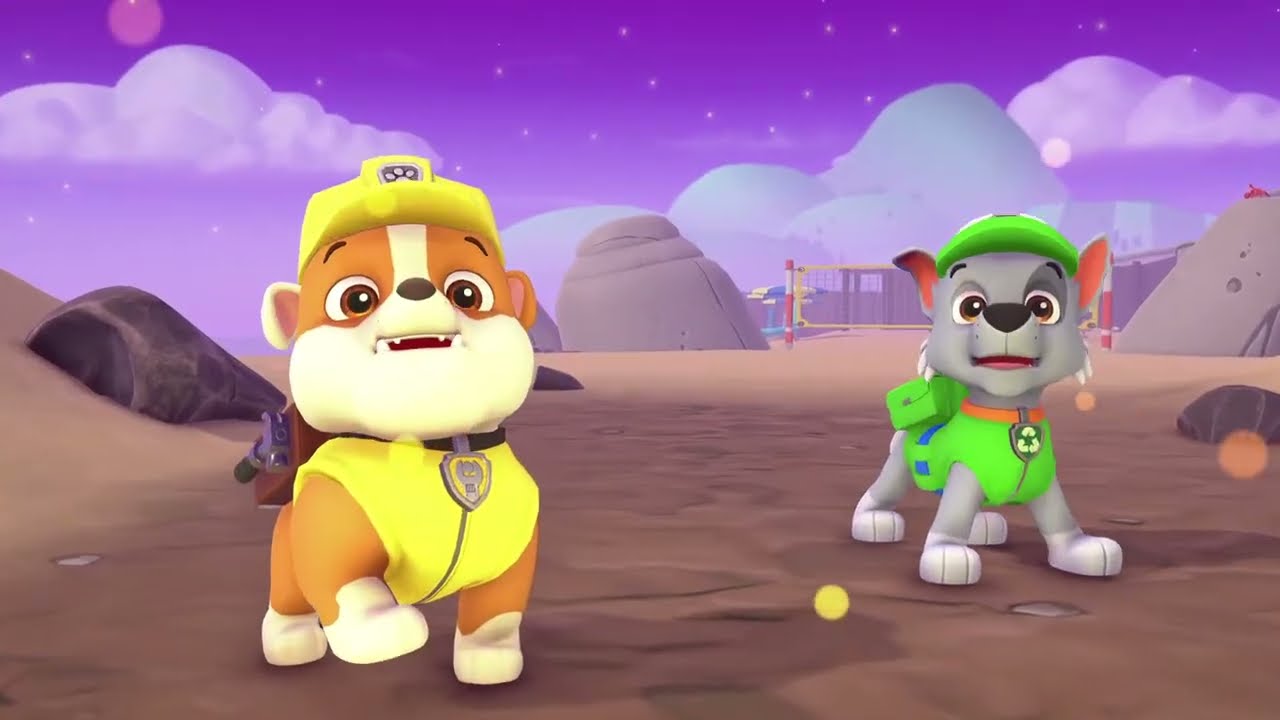 Paw Patrol Mighty Pups Gameplay – Super Powers & Big Rescues - YouTube