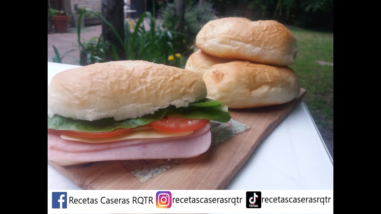 Pan Pebete 100% Esponja!!100% sponge pebete bread (recipe in descrption ...