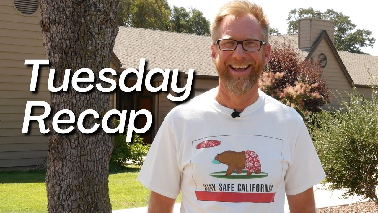 Tuesday Recap. August 30 - YouTube