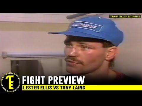 SECOND COMMONWEALTH TITLE! LESTER ELLIS VS TONY LAING - FIGHT PREVIEW ...