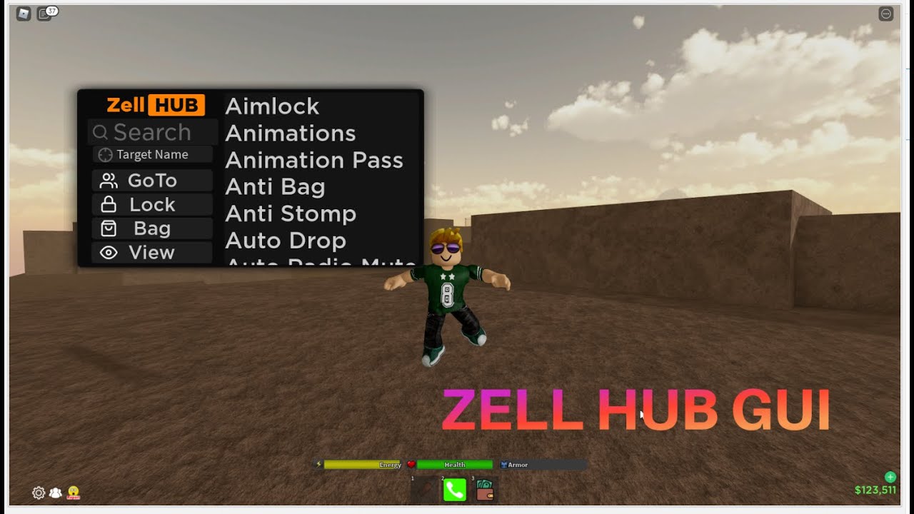DA HOOD ZELL HUB SCRIPT WITH AIMLOCK, GOD MODE AND MORE(GUI) (2021 ...