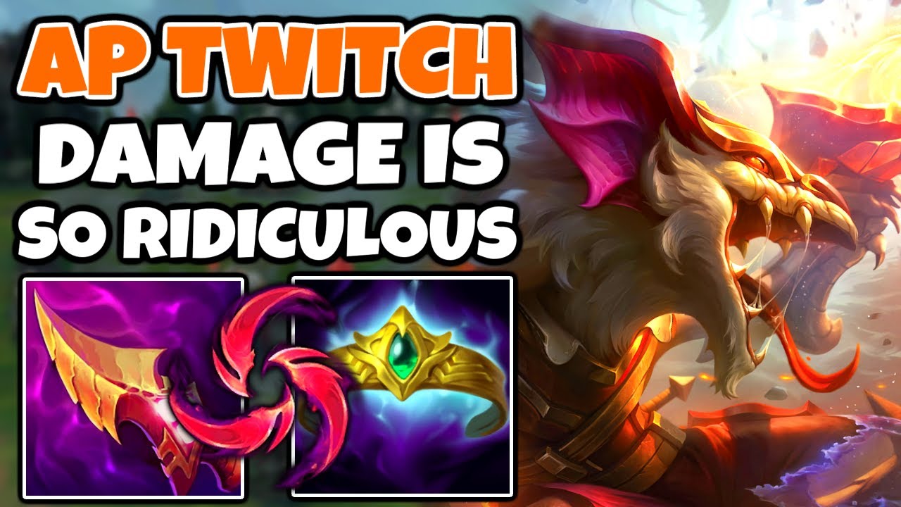 AP Twitch has some CRAZY AP RATIOS (His damage is NUTS!) | Off-Meta ...