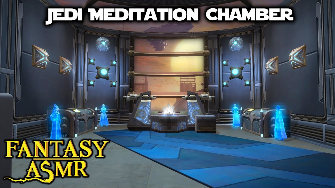 🌌 Ambience ASMR | Jedi Meditation Chamber Ambience 🧘🏻 (🔫 Star Wars ...