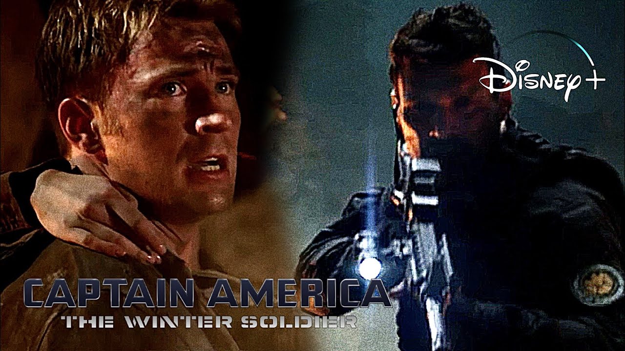 Captain America: TWS | Camp Lehigh Explosion Scene | Disney+ [2014 ...