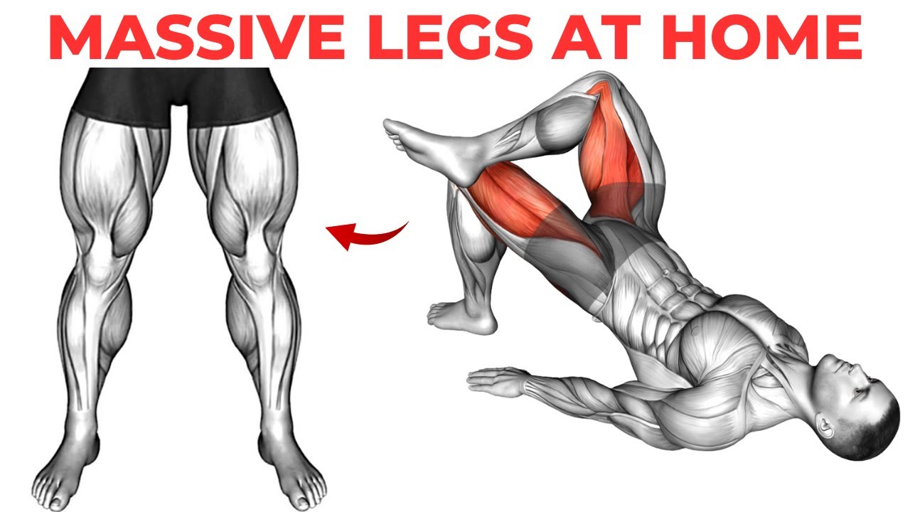 Do This Leg Workout At Home To Strengthen Your Lower Body - YouTube